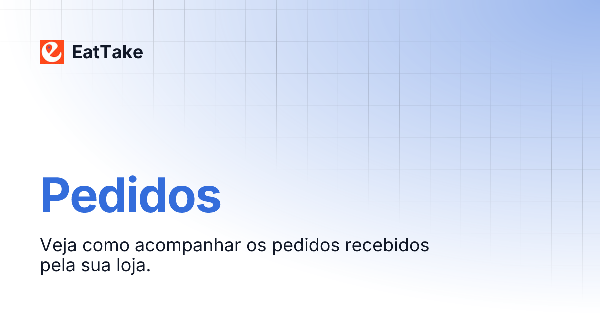 Pedidos | EatTake